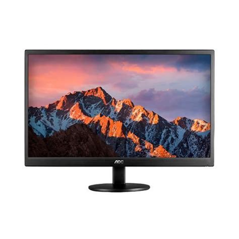 Comprá Monitor LED AOC E2070SWHN 19 5 Negro Envios a todo el Paraguay