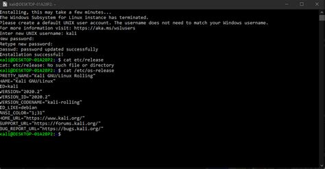 Running Kali Linux On Windows Without A Hypervisor Using Wsl2