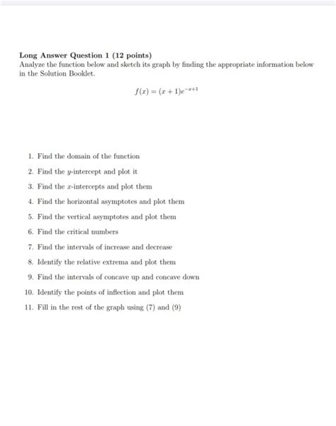 Solved Long Answer Question 1 12 Points Analyze The