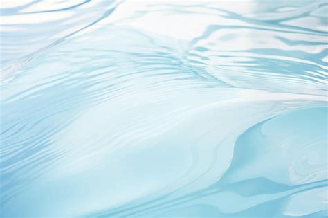 Premium Photo Serene Blue Waves In Abstract Pattern