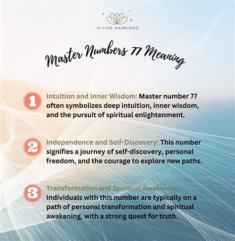Master Number 77 Meaning Numerology Of Inner Wisdom