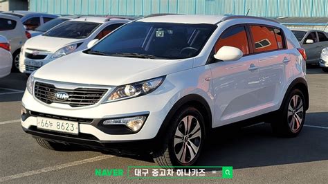 출 퇴근용 가성비 중고차 전문매장 12년12월식13년형 스포티지 R 디젤 2wd Tlx 고급형 Youtube