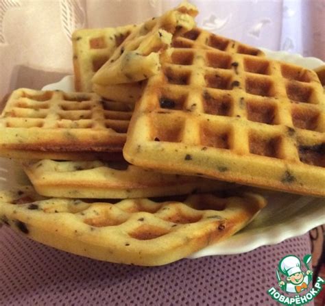 Венские вафли с банановым кремом – кулинарный рецепт