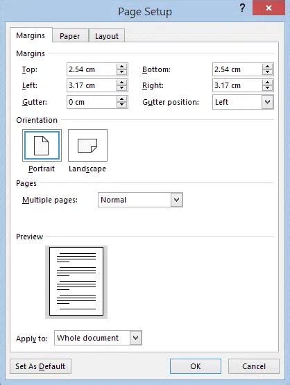 Change Margins In Word Office Watch