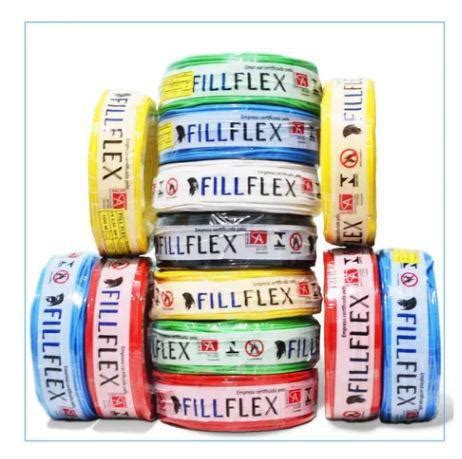 Fio Cabo Flex Vel Mm Rolo C M V Cores Fill Flex Cabo Fio El Trico Magazine Luiza