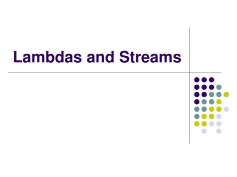 Ppt Mastering Lambdas And Streams In Java Powerpoint Presentation Free Download Id9383628