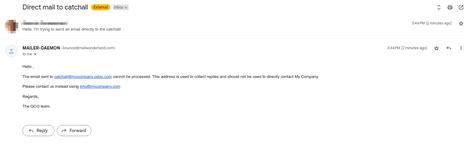 Manage Inbound Messages Odoo Documentation