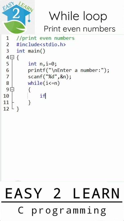 while loop questions c programming shorts easy2learn clanguage