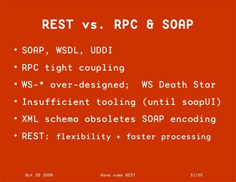 Rest Vs Rpc And Soap