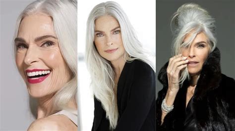A Gray Haired Model Shares How She Keeps Her Strands Looking Stunning
