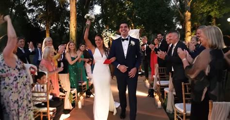 Después De Comprometerse En París 2024 Se Casaron Pablo Simonet Y