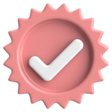 Premium Photo 3d Checkbox Check Mark 3d Illustration