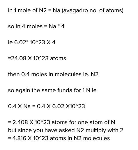 Calculate Number Of Atoms Is Each Of The Following Average Atomic Mass N U S U