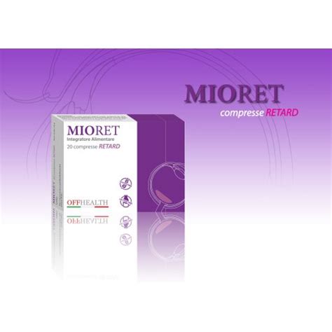 Offhealth Mioret Food Supplement 20 Retard Tablets
