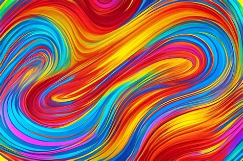 Premium Ai Image Abstract Background With Vibrant Swirling Colors