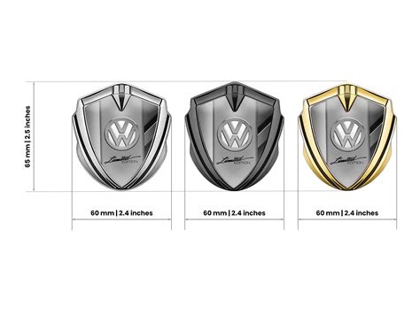 Vw Emblem Car Badge High End Look Drift Inspired