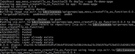 Publish A Message In Oci Notifications Trigger A Function And Create A File In Oci Object