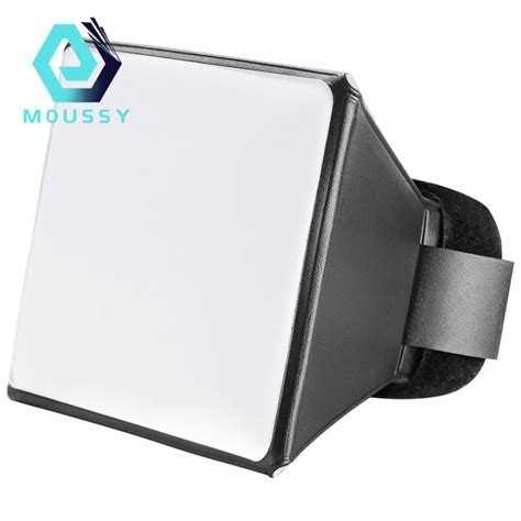 Flash Diffuser High Transmittance Soft Light Effect Ultra Thin Universal Flash Speedlite Softbox