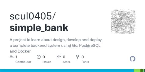 GitHub Scul Simple Bank A Project To Learn About Design Develop And Deploy A Complete