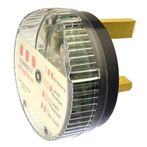 Socket Tester 50mm Diameter 240v Plug Mains Test Checker Electric SIL325 On Galleon Philippines