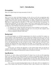 CSE W Lab Template CSE W Lab One Introduction Report How To Build A Skateboard Section