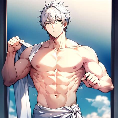 Premium Ai Image Good Looking And Handsome Asian Anime Guy With