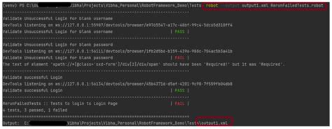 How To Rerun Failed Tests In Robot Framework Qa Automation Expert