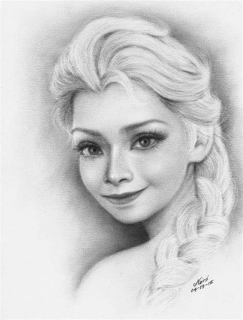 Realistic Elsa From The Movie FROZEN By Nairb23 Artist On DeviantArt