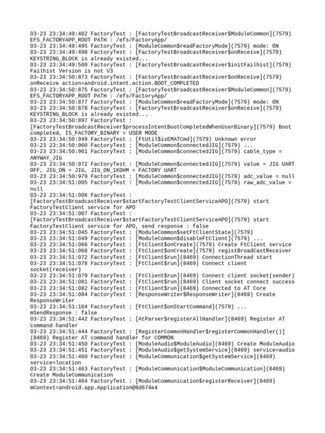 First Boot Log Pdf Software Engineering System Software