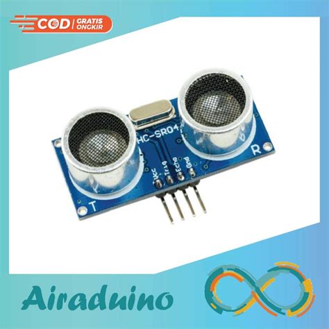 Jual Hc Sr04 Sensor Ultrasonic Ranging Sensor Pengukur Jarak Hc Sr04 Hcsr04 Shopee Indonesia