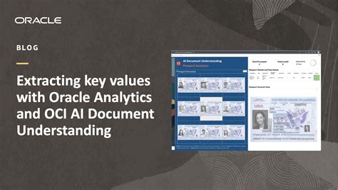 Oracle Analytics Unlock Insights From Docs By Integrating Oracleanalytics And Oci Ai