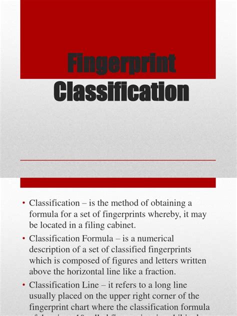 Fingerprint Classification Pdf Fingerprint Hand