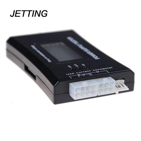Power Supply Tester Checker Digital LCD Display Electrical Instruments 20 24 Pin Power Measuring