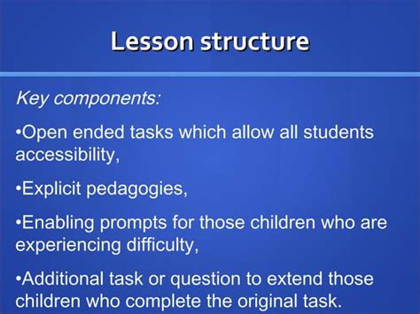 Designing Quality Open Ended Tasks Ppt