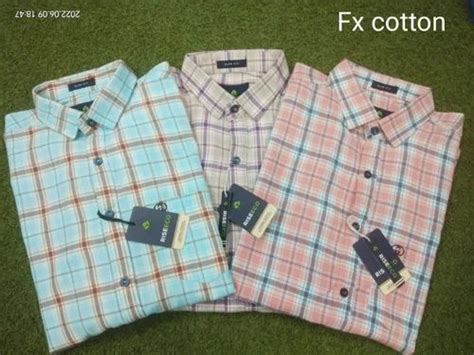 Cotton Men Casual Check Shirt Full Sleeves At ₹ 270 Piece In Ludhiana Id 25965495888