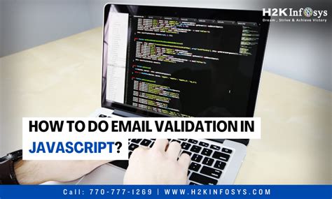 How To Do Email Validation In Javascript H2k Infosys Blog