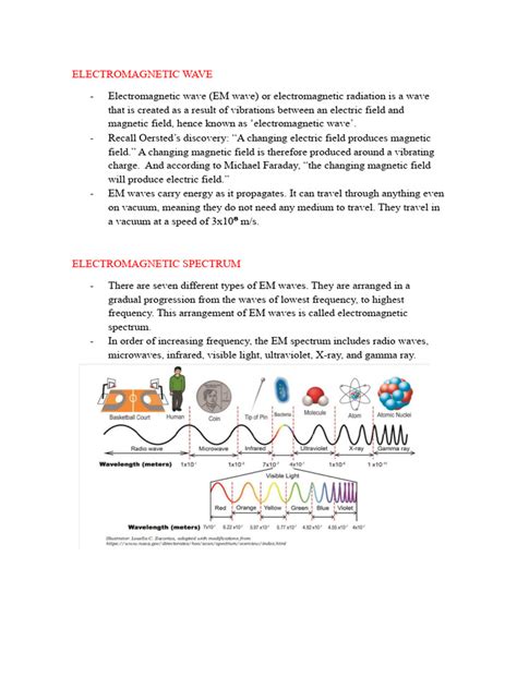 Electromagnetic Wave Pdf Electromagnetic Spectrum Electromagnetic