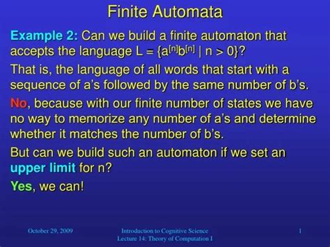 Ppt Finite Automata Powerpoint Presentation Free Download Id 9441547