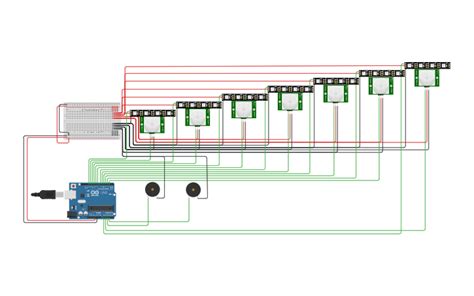 Circuit Design Practica 1 Control Infrarrojo Tinkercad