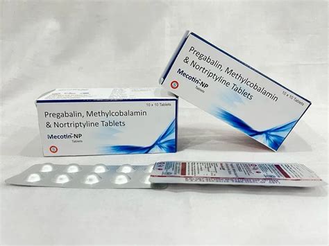 Pregabalin Methylcobalamin Nortriptyline At ₹ 190 Strip Methylcobalamin Tablets In Panchkula