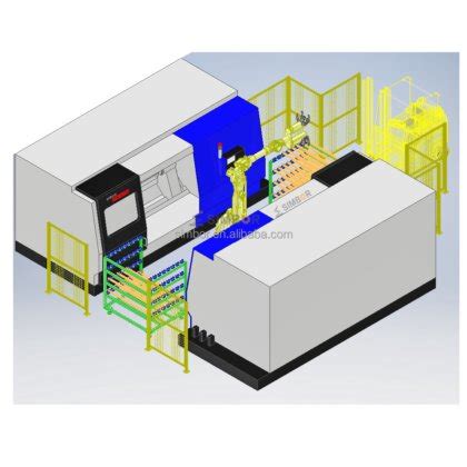 Axis CNC Robot Load Unload Metal Parts Cobot Robot Milling Grinding Punching Drilling Machine