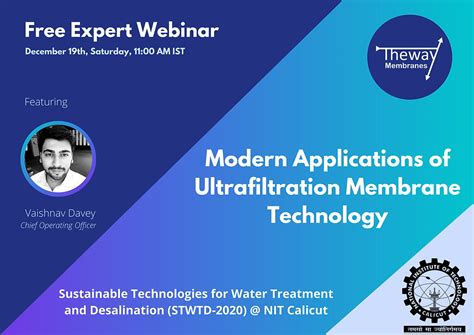 Modern Applications Of Ultrafiltration Membrane Technology Theway