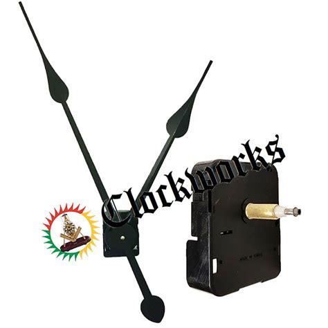 Quartz Battery Clock Movement Time Only Takes A Aa Battery Clockworks