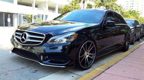 Mercedes Benz E350 Amg Sport Package 2011 Black Full Extras Rebuilt