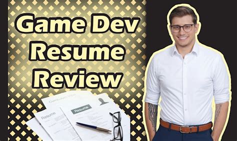 Review Your Game Dev Resume Or Portfolio By Misterventures Fiverr