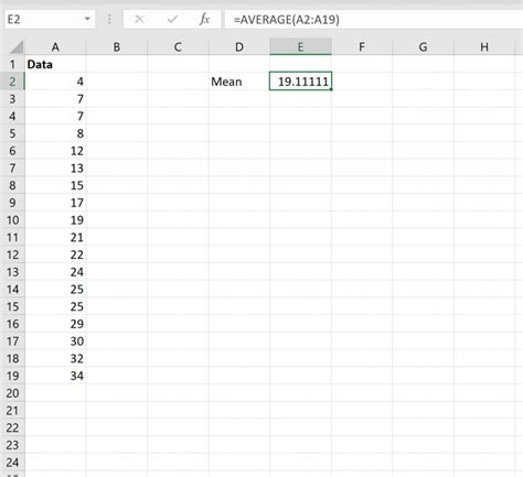How To Find Mean Median Mode In Excel With Examples