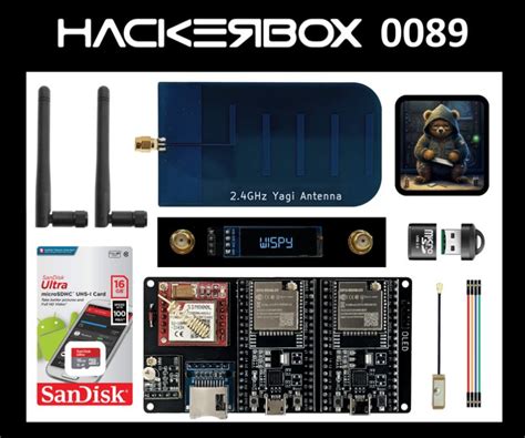 Hackerbox Leverages Dual Esp32 Dev Boards