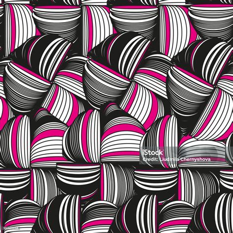 원활한 패턴 스레드 및 매듭 장식으로 추상적인 배경 배경 벽지 섬유 집 인테리어에 사용 될 수 있습니다 0명에 대한 스톡 벡터 아트 및 기타 이미지 Istock