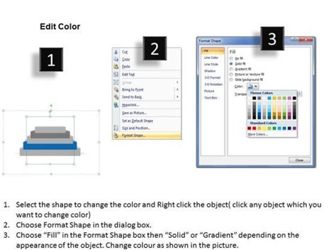 Illustration Of Sequence Steps Ppt Writing Business Plan Template