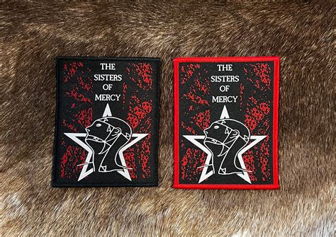 Sisters Of Mercy Logo Patch Mercian Storm Mailorder